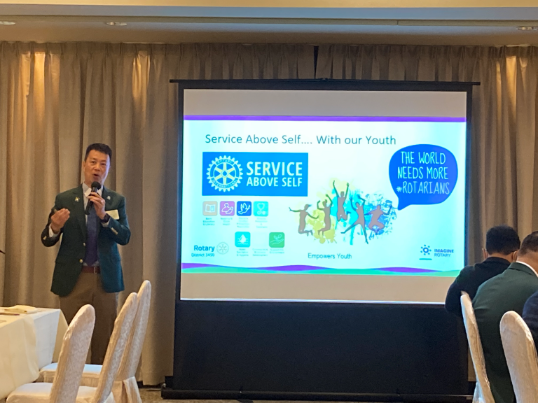 Club meeting — Governor's Visit - Rotary Club of Hong Kong Harbour